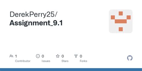 github derekperry25 assignment 9 1