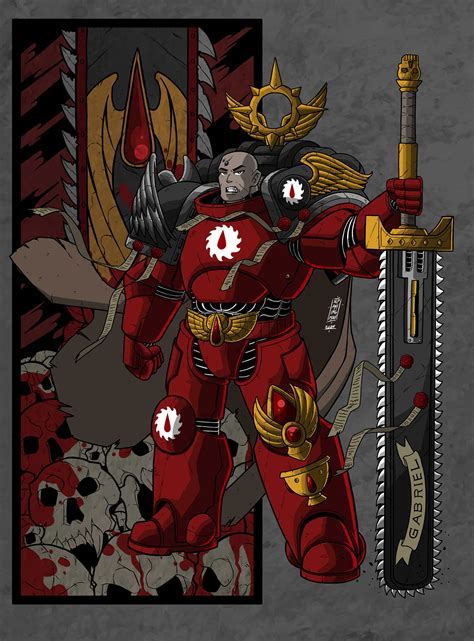 Gabriel Seth Art By Charles Bautista 40k Gallery
