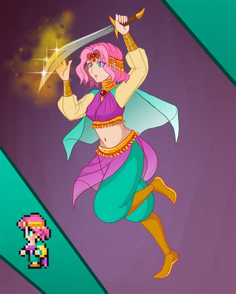 Mystic Knight Lenna By Jellybi Arts On Deviantart