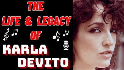 The Life And Legacy Of Bat Out Of Hells Karla Devito Youtube