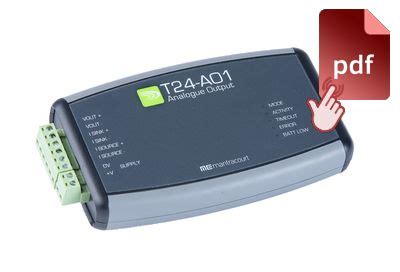 T24 Ao1 Wireless Analogue Output Module