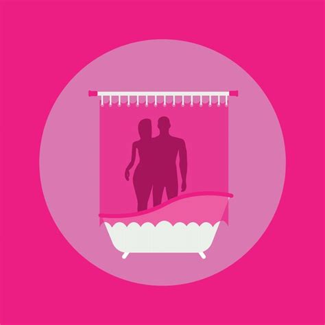 Couple Naked Shower Kiss Over 3 Royalty Free Licensable Stock