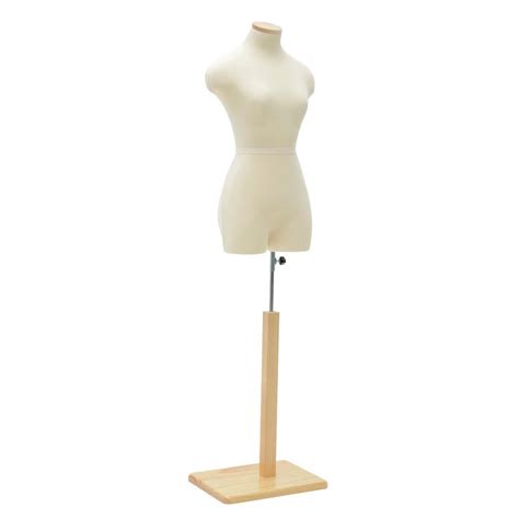 Female Blouse Mannequin Forms Cream