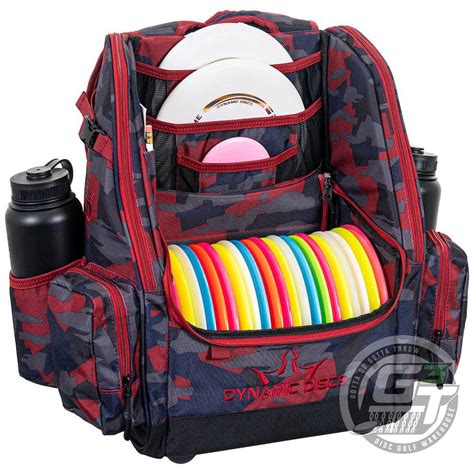 Dynamic Discs Combat Commander Backpack Disc Golf Bag Gotta Go Gotta Throw