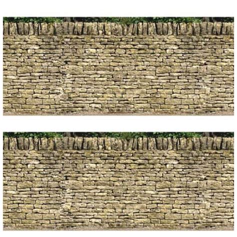 N Gauge Walls And Fencing For Model Railways