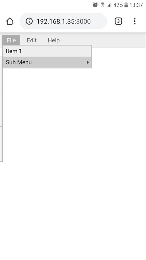 Haxeui Openfl Menu Example Issue In Portrait Mode Questions Haxeui