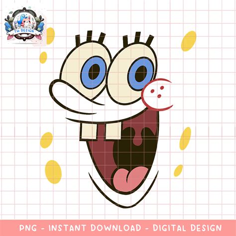Spongebob Squarepants Large Face Costume Png Digital Downlo Inspire