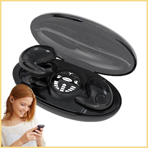 Wireless Flat Earbuds Noise Blocking Wireless Earbuds Comfortable Sleep