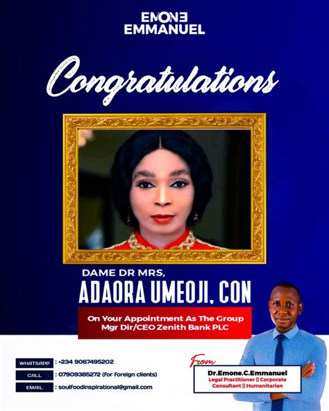 Emone Emmanuel Inspirational Woman Of The Month Emone Emmanuel Phd