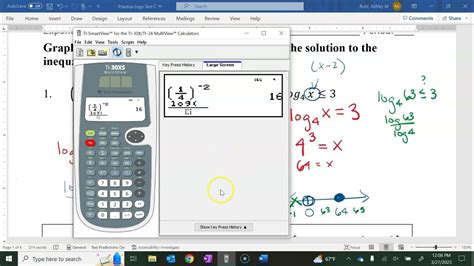 Alg 2 Unit 52 Review Part 1 Problems 4 5 Youtube