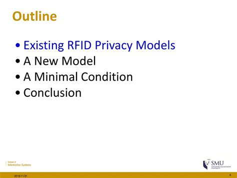 Rfid Privacy Models And A Minimal Condition Ppt Download