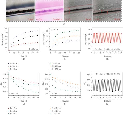 Temperature And Conductivity Responses To Nir Irradiation In Real Time