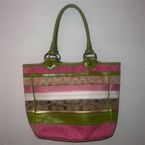 Coach Patchwork Tote Bag 🌷🌿 This Is Technically A Depop