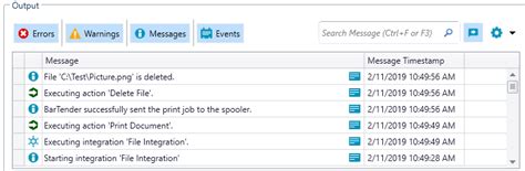 File Integration Using An Image As Trigger And Data BarTender Support Portal