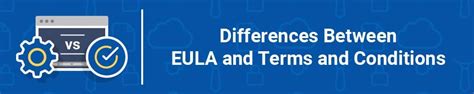 Eula Vs Terms And Conditions Termsfeed