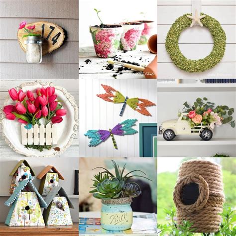 Spring Crafts For Adults 54 Fun Spring Craft Ideas Easy Spring