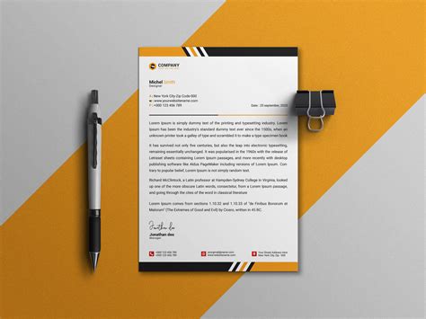 Creative Letterhead Design Creative Letterhead