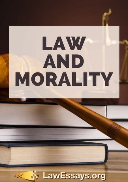 Law And Morality Essay Sample Pdf