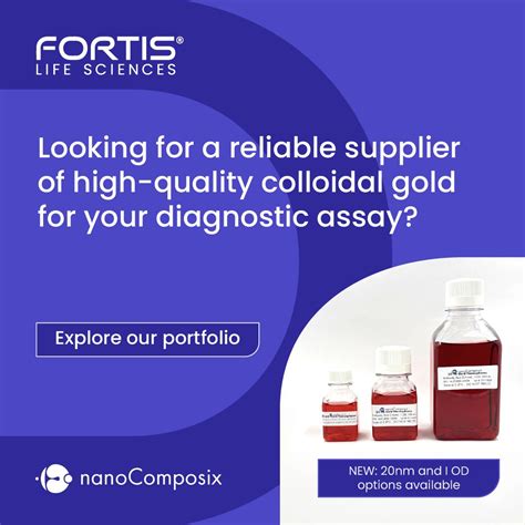 Patti Mancino On Linkedin Colloidal Gold And Nanoparticles For Diagnostics