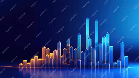 Premium Ai Image Marketing Graph Graphical Representations Graph