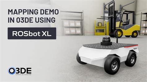 creating a map in o3de simulation using rosbot xl youtube