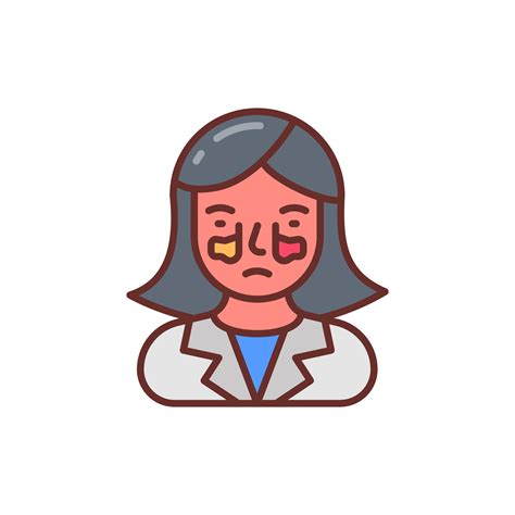 Sinusitis Icon In Vector Illustration 27277545 Vector Art At Vecteezy