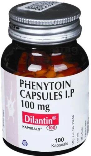 Dilantin 100 Mg Capsule At Rs 60box Phenytoin Sodium Tablet In