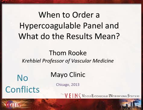 When To Order A Hypercoagulable Panel And What Do The Results Mean