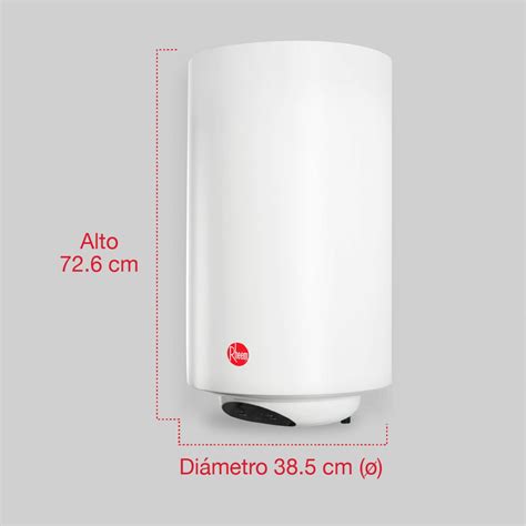 Calentador De Agua Deposito Electrico Mural 50 Litros 127 V 15 Servicios