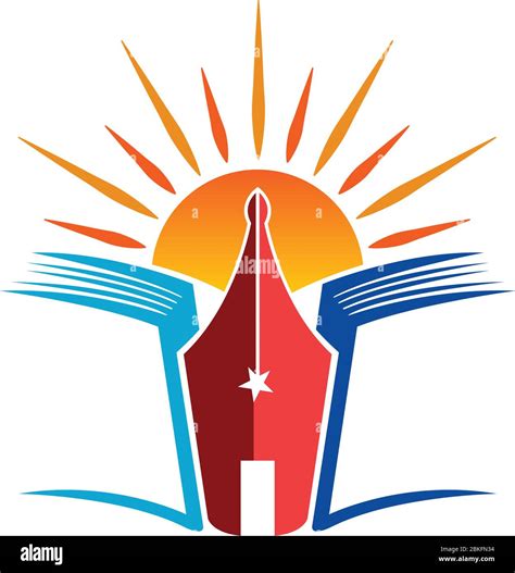 Bright Education Logo Stock Vector Image And Art Alamy