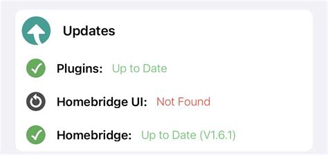 Woke Up Today None Of My Homebridge Plug Ins Are Working And It Says UI Not Found No Clue