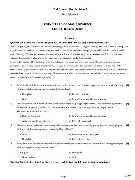 12th Bst Q Ch 2 Pdf Piece Work Business