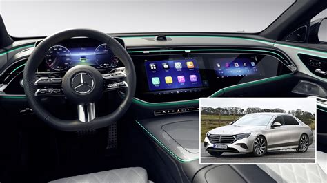 Next Gen Mercedes Benz E Class W214 Interior Revealed Superscreen