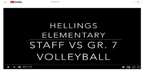 Gr 7 Volleyball Staff Hellings Elementary