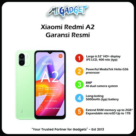 Harga Redmi A Resmi Indonesia Dan Spesifikasi Mi Gadget Malang