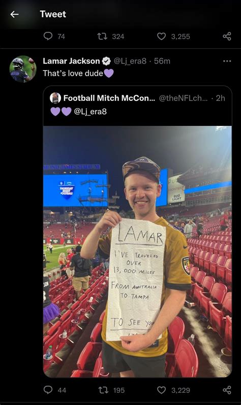Another Example Showing How Lamar Is An International Star Rravens