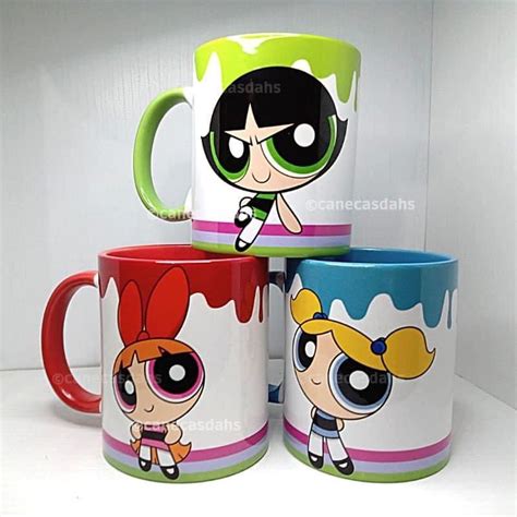 Kit Canecas Meninas Super Poderosa Shopee Brasil