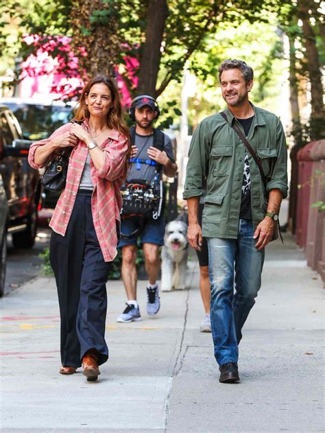Dawsons Creeks Katie Holmes And Joshua Jackson Reunite In Nyc