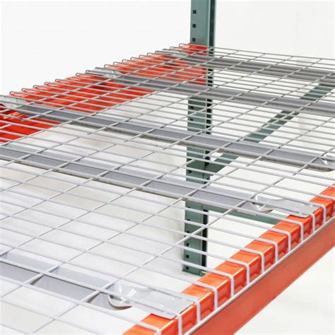 Galvanized Metallic Storage Pallet Racking Wire Mesh Deck Board