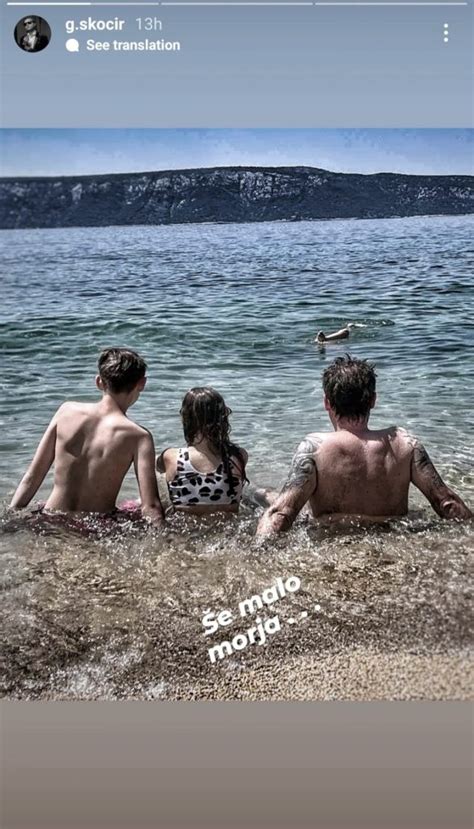 Grega Skočir Je Pokazal Eno Redkih Družinskih Fotografij Točnoto