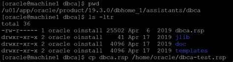 Create And Drop Oracle Database Using Dbca Silent Method