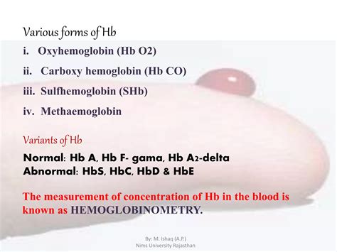 Hemoglobin Estimation Pptx