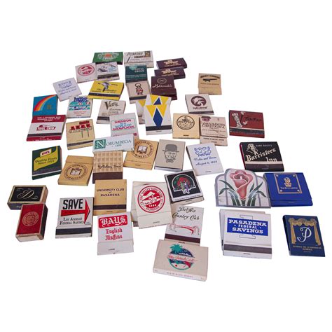 Vintage Matchbook Collections At 1stdibs Match Book Collections