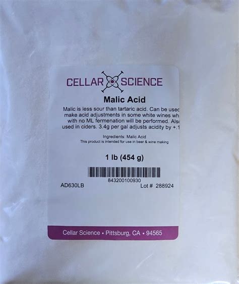 Malic Acid 1lb