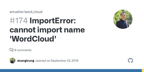 importerror cannot import name wordcloud · issue 174 · amueller
