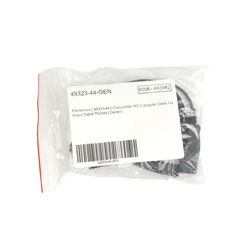 Plantronics Hic 1 Quick Disconnect Cable Compatible 49323 44 New