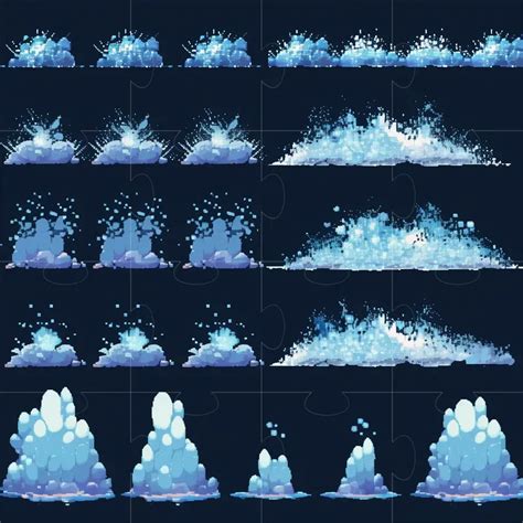 Cute Game Sprite Sheets Midjourney Prompt Promptbase