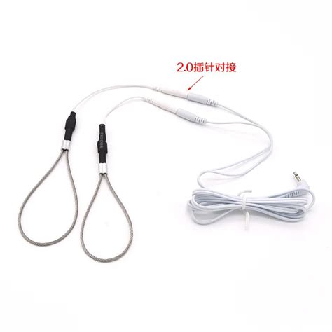 Electro Sex Steel Wire Penis Ring Male Masturbator Sex Products Electrical Stimulation Cock