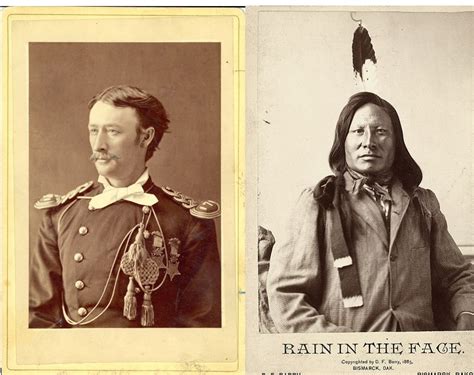 The Great American History Blog Tom Custer And Chief Rain In The Face