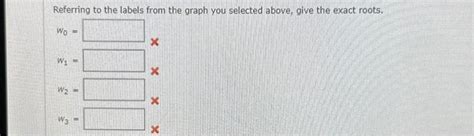 Find The Indicated Roots And Graph Them In The